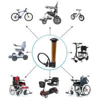 China Portable Tire Air Pump Inflator 12V DC for Wheelchair Bicycle Scooter Ball for sale