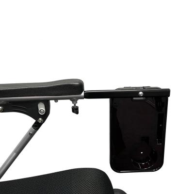 China Manual Electric Wheelchair Tray Table Board 245mm x 150mm for Handicapped Disabled Dining for sale