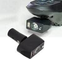 China LED Wheelchair Light with USB Port 3 Pin XLR Head 75mm 40g Adjustable Angle for sale