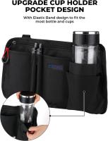 China Wheelchair Side Storage Bag Multifunction Three Layer Pouch Bag for sale
