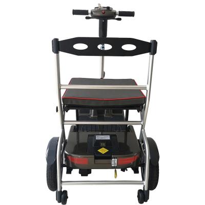 China KSM-907 Lightweight 19kg Foldable Electric Mobility Scooter 6km/h 180W Brushless Motor 3 Wheel for sale