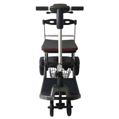 China KSM-907 Electric Mobility Scooter 19kg Foldable 6km/h 180W Brushless Motor Adult 3 Wheel for sale