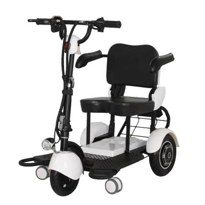 China KSM-903 Folding 3 Wheel Electric Mobility Scooter 48V 300W Brushless Motor 20km/h for Elderly for sale