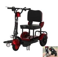 China KSM-903 Foldable 3 Wheel Electric Mobility Scooter for Elderly 48V 12Ah Lithium Battery 20km/h for sale