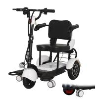 China KSM-903 Folding 3 Wheel Electric Mobility Scooter 48V 12AH Lithium Battery 25km/h for Elderly for sale