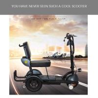 China KSM-903 Foldable 3 Wheel Electric Mobility Scooter for Elderly 48V 12Ah Lithium Battery for sale