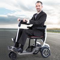 China KSM-907 Foldable Electric Mobility Scooter 19kg Brushless Motor 6km/h 15km Range for Elderly Disabled for sale