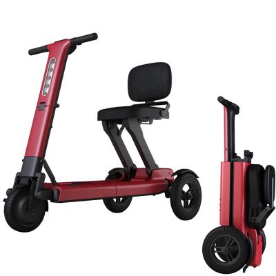 China KSM-908 Portable Electric Scooter for Elderly 36V 170W 8in Front 10in Rear Tires 130kg Load for sale