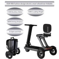 China Foldable Electric Scooter for Elderly 36V 6AH 170W Motor 130kg Load Capacity KSM-908 for sale