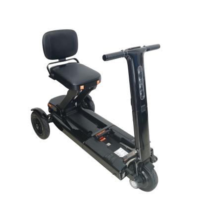 China Foldable 3-Wheel Electric Scooter for Elderly 36V 170W Motor 130kg Capacity for sale