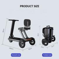 China Foldable Electric Mobility Scooter for Elderly 36V 170W 130kg Capacity KSM-908 for sale