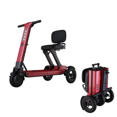 China KSM-908 Portable Mobility Scooter 36V 170W Motorized Walker for Elderly 130kg Capacity for sale
