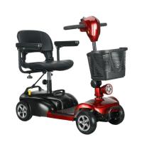 China KSM-906 4 Wheel Mobility Scooter 250W Motor 12AH Battery for Elderly Disabled Travel for sale