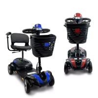 China KSM-906 4 Wheel Electric Wheelchair Mobility Scooter 250W Motor 12AH Battery Folding for Elderly for sale