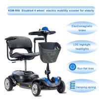 China KSM-906 Electric Mobility Scooter for Elderly 24V 250W 4 Wheel Power Seat Lift Handicap Disabled for sale