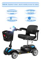 China KSM-906 4 Wheel Electric Mobility Scooter 24V 250W Motor 150kg Capacity for Elderly Disabled for sale