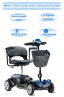 China KSM-906 4 Wheel Electric Mobility Scooter 24V 250W for Elderly Disabled Two Seat Golf for sale