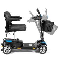 China KSM-906 4 Wheel Electric Mobility Scooter 250W Motor 12AH Battery for Elderly Disabled Adults for sale