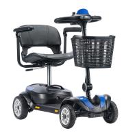 China KSM-906 4 Wheel Electric Mobility Scooter 24V 250W for Elderly Off Road Foldable for sale