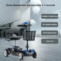 China KSM-906 4 Wheel Electric Mobility Scooter for Elderly 24V 250W Motor 150kg Capacity for sale