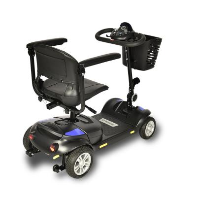 China KSM-906 Foldable 4 Wheel Electric Mobility Scooter 24V 250W for Elderly Off Road for sale