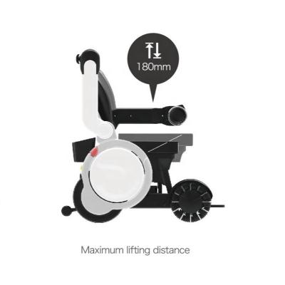 China KSM-910 All Terrain Electric Wheelchair 4x4 Off Road Mobility Scooter 350W Motor 24V 70AH Lithium Battery Foldable for sale