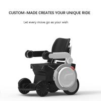 China KSM-910 All Terrain Electric Wheelchair 24V 70AH Lithium Battery 350Wx2 Motor Beach Sand Mobility Scooter for sale