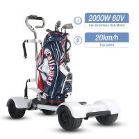 China KSM-930 Electric Golf Skateboard 60V 2000W Lithium Battery 4 Wheel Cart 20 km/h for sale