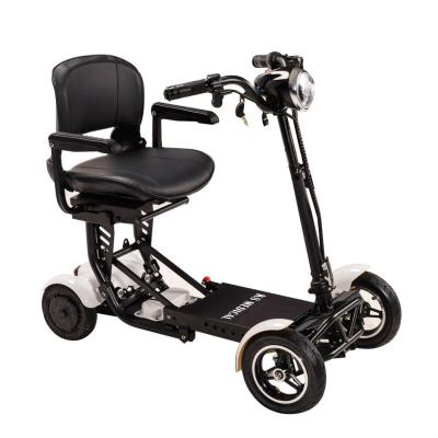 China KSM-905B Folding 4 Wheel Electric Mobility Scooter 36V 250W for Elderly Disabled CE Certified for sale