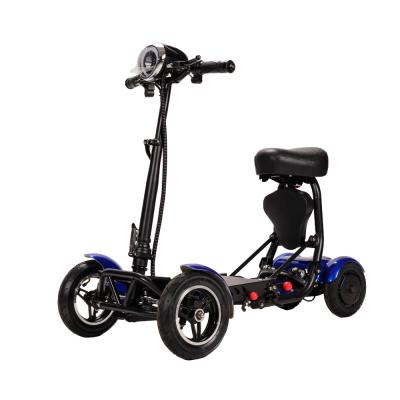 China KSM-905A Folding Mobility Scooter 36V 250W 4 Wheel Electric Scooter for Adults 120kg Capacity for sale