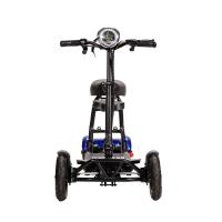 China KSM-905A Folding Mobility Scooter 36V 250W 4 Wheel Electric Scooter for Adults 120kg Capacity for sale