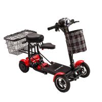 China KSM-905A Folding Mobility Scooter 36V 250W 4 Wheel Electric Scooter for Adults 120kg Capacity for sale