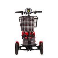 China KSM-905A 4 Wheel Electric Mobility Scooter 36V 250W 10AH Lead Acid Battery 120kg Capacity Folding for sale