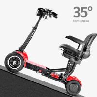 China KSM-905B 36V 250W Four Wheel Folding Electric Scooter for Adults 120kg Capacity for sale