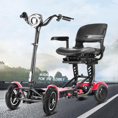 China KSM-905B Automatic Folding Mobility Scooter 36V 250W 4 Wheel Durable for sale
