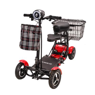 China KSM-905A Folding 4 Wheel Mobility Scooter 36V 250W Electric Scooter for Seniors for sale