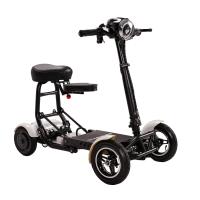 China 4 Wheel Folding Electric Mobility Scooter 36V 250W for Disabled Adults 120kg Capacity for sale