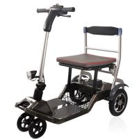 China Adult Folding 3 Wheel Mobility Scooter 19kg Lightweight Electric Wheelchair for Elderly 6km/h for sale