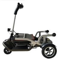 China Adult Folding 3 Wheel Mobility Scooter 19kg Lightweight Electric Wheelchair for Elderly 6km/h for sale