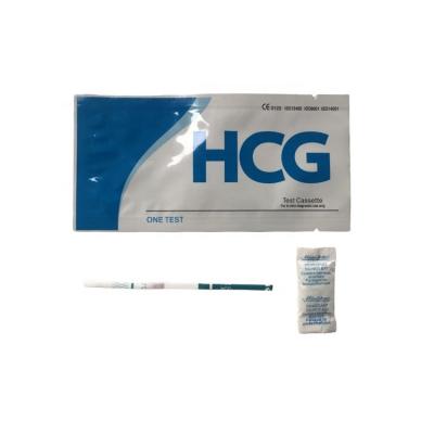 China Home Pregnancy HCG Test Kit Strip Cassette Midstream 2.5mm 99% Accuracy Urine Test for sale