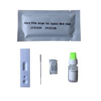China Malaria Pf Antigen Rapid Test Kit Colloidal Gold Whole Blood Cassette 99% Accuracy 2 Year Shelf Life for sale