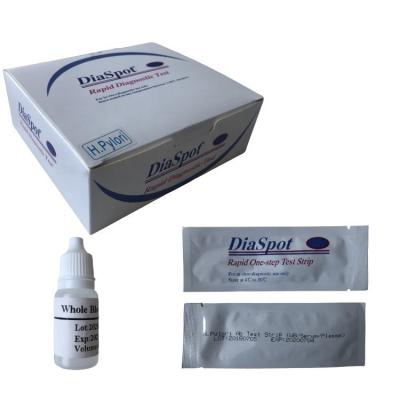 China H Pylori IgG Antibody Rapid Test Kit Cassette Whole Blood Serum Plasma 99% Accuracy for sale