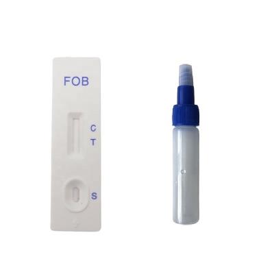 China Fecal Occult Blood FOB Rapid Test Cassette 25 Tests Colloidal Gold CE Marked for sale
