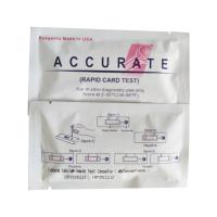 China Accurate Rapid Diagnostic Kit Cassette For Infectious Disease Test for sale