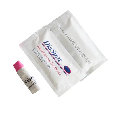 China Malaria Pf Pv Pan Antigen Rapid Test Kit Colloidal Gold Whole Blood 5-15 Min for sale