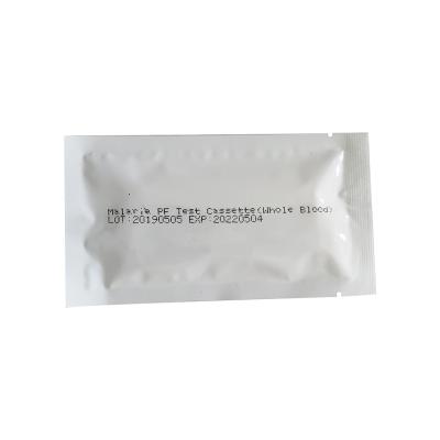 China Malaria Pf/Pv Pan Antigen Rapid Test Kit 3 Line Whole Blood Cassette 99% Accuracy for sale
