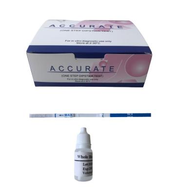 China HCV Rapid Test Kit Hepatitis C Antibody Detection Strip Cassette 99% Accuracy 5-15 Min for sale