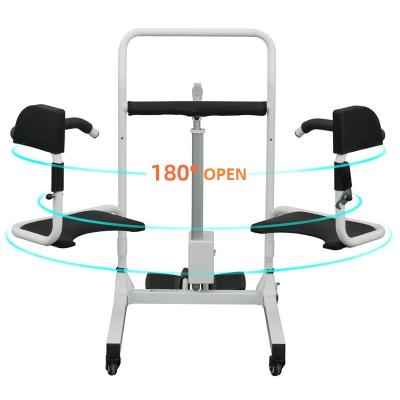 China Electric Patient Transfer Lift Chair KSM-207 130kg Capacity Lithium Battery Powered Commode Wheelchair for sale