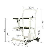 China KSM-207 Electric Patient Transfer Lift Chair 130kg Capacity Lithium Battery Powered Walker for sale
