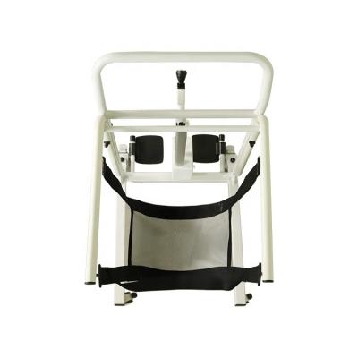 China Electric Patient Transfer Lift Chair 130kg Capacity Lithium Battery Powered Commode Wheelchair KSM-207 for sale